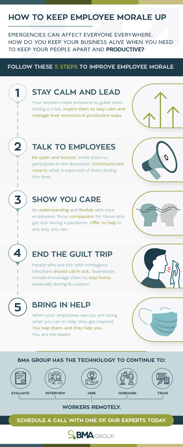 How to Keep Employee Morale Up During Difficult Times [INFOGRAPHIC ...